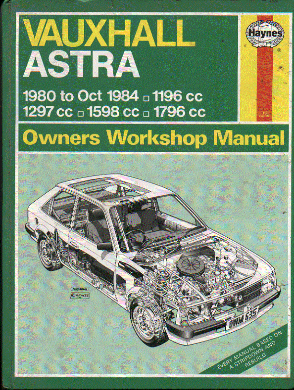 Vauxhall Astra Haynes Manual